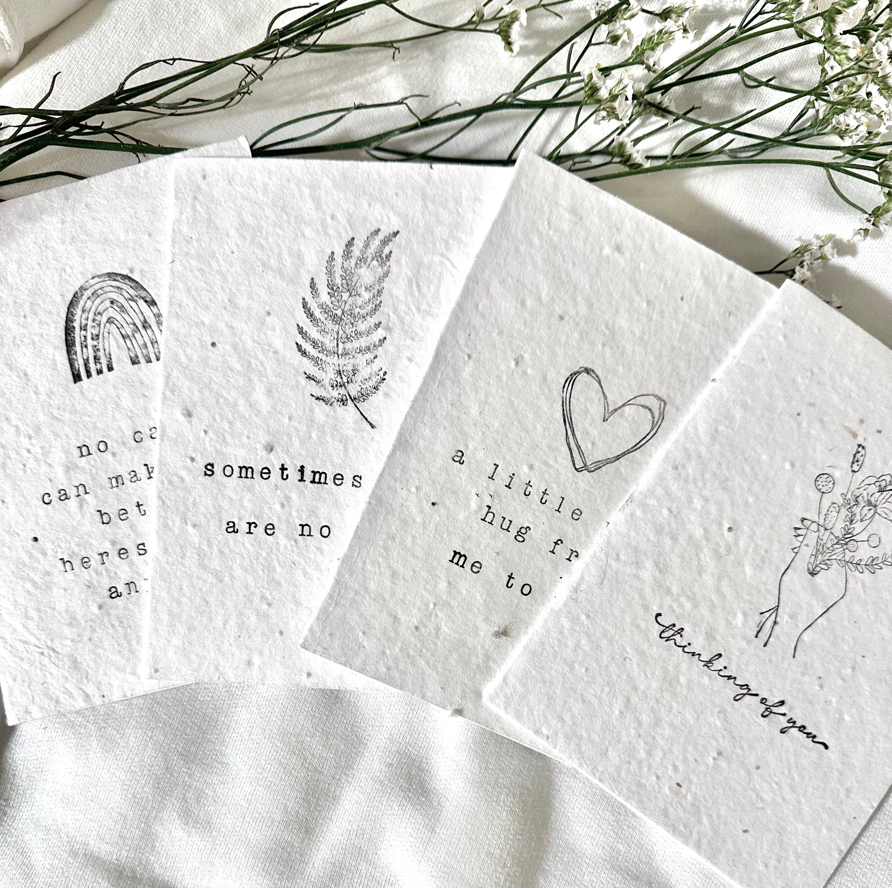 PLANTABLE SEED CARDS – Eliya's Boutique